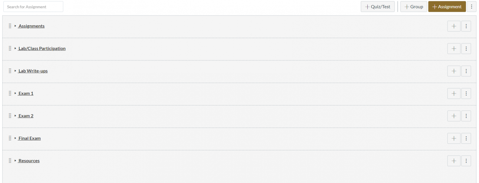 Weighted Grading - Canvas at WFU